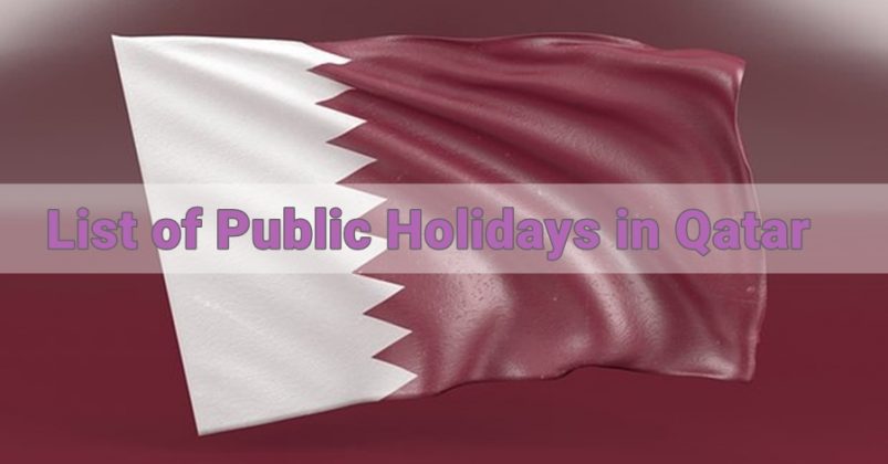 List of Public Holidays in Qatar this 2022 · Qatar OFW