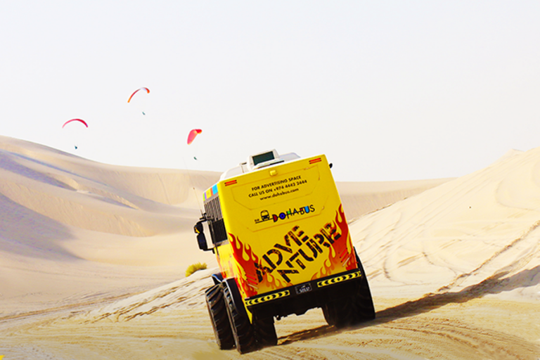 Book Tickets: Monster Bus Desert Tour · Qatar OFW